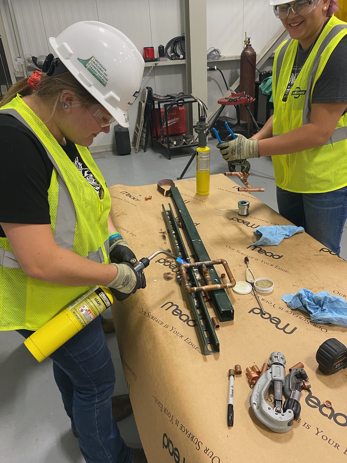 Building Trades Summer Camp - UP Michigan Works!